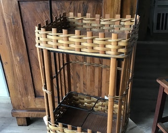 Rattan Mini Bar - Etsy