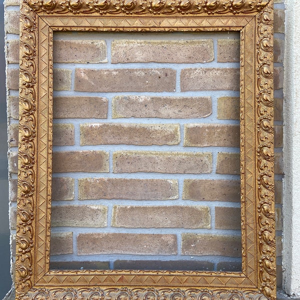 Antique Gold Leaf Picture Frames - Etsy