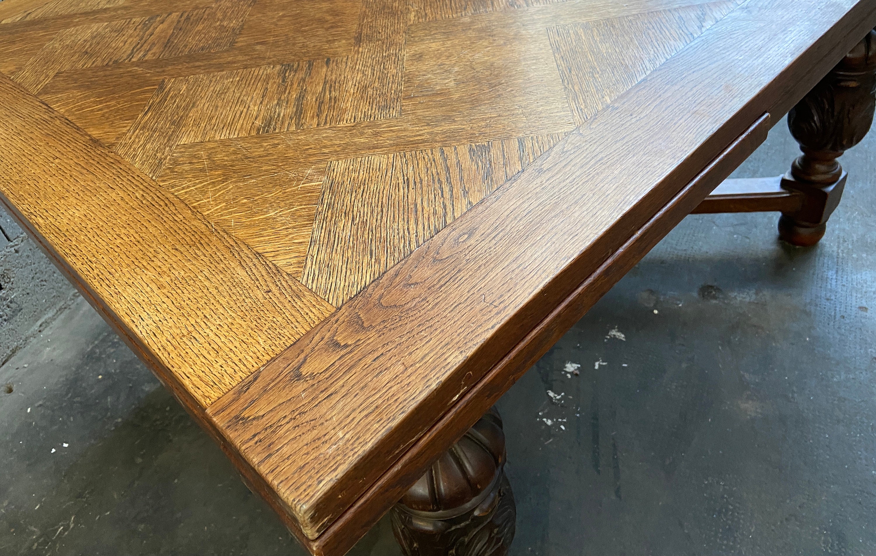 Rare vintage french Renaissance Monk carved oak 240cm Brittany | Etsy