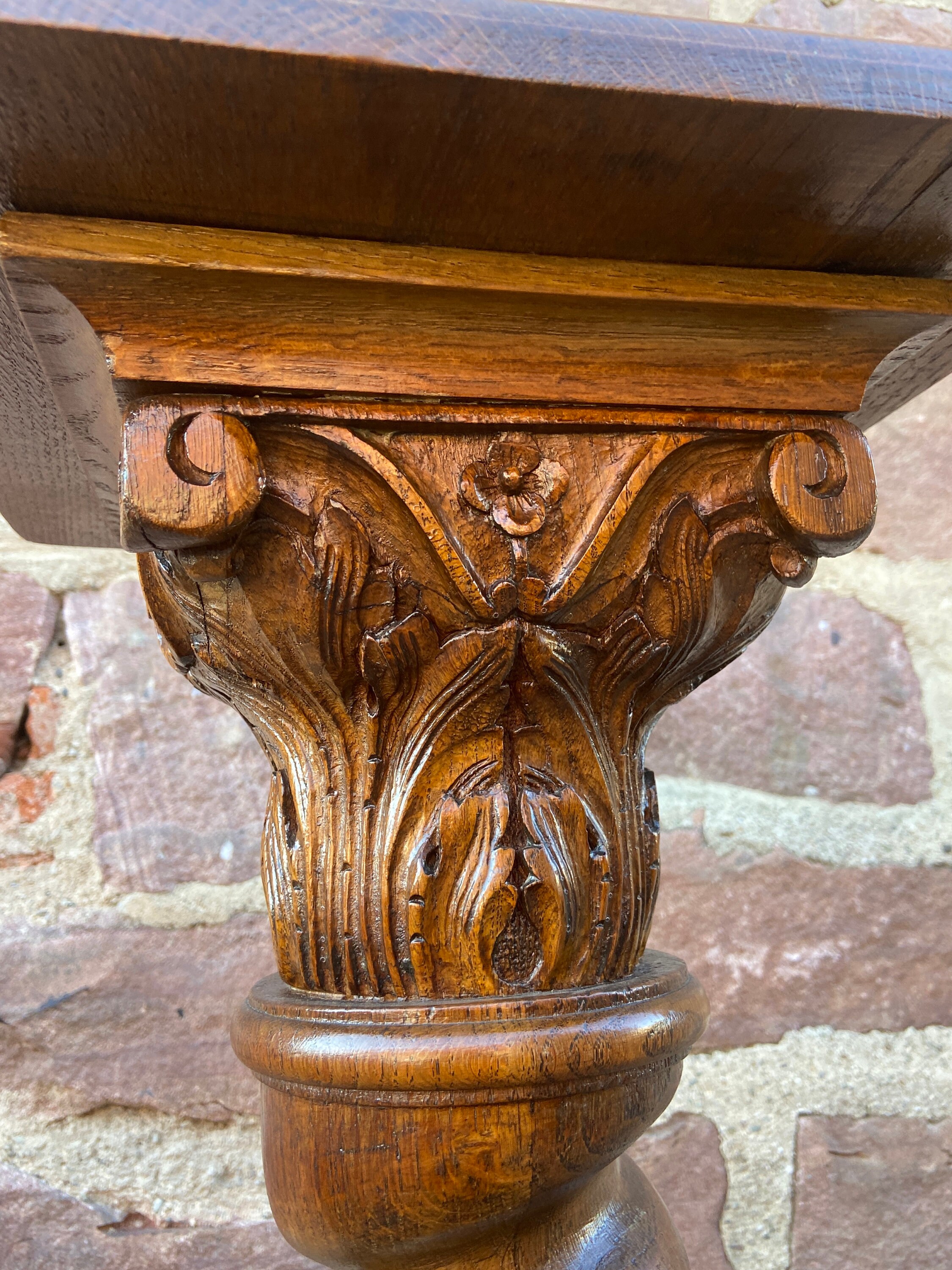 Antique French Renaissance Revival Barley Twist Victorian 1900s Column ...