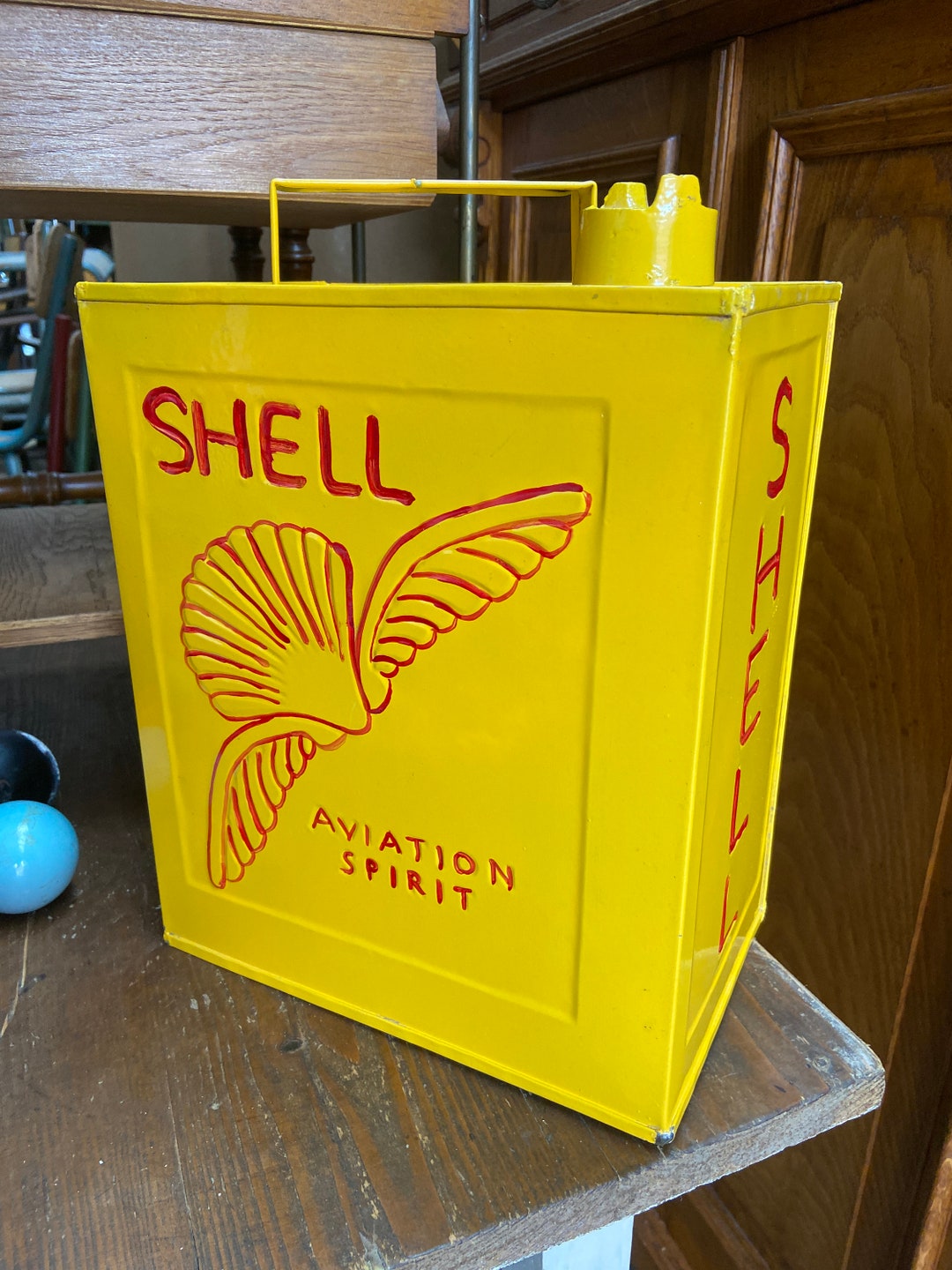 Bidon Métal SHELL AVIATION SPIRIT Jerrican Huile Essence - Etsy