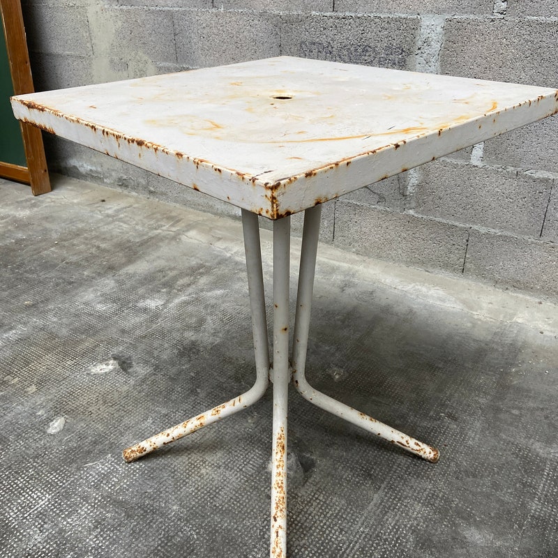 Rustic Bistro Table - Etsy