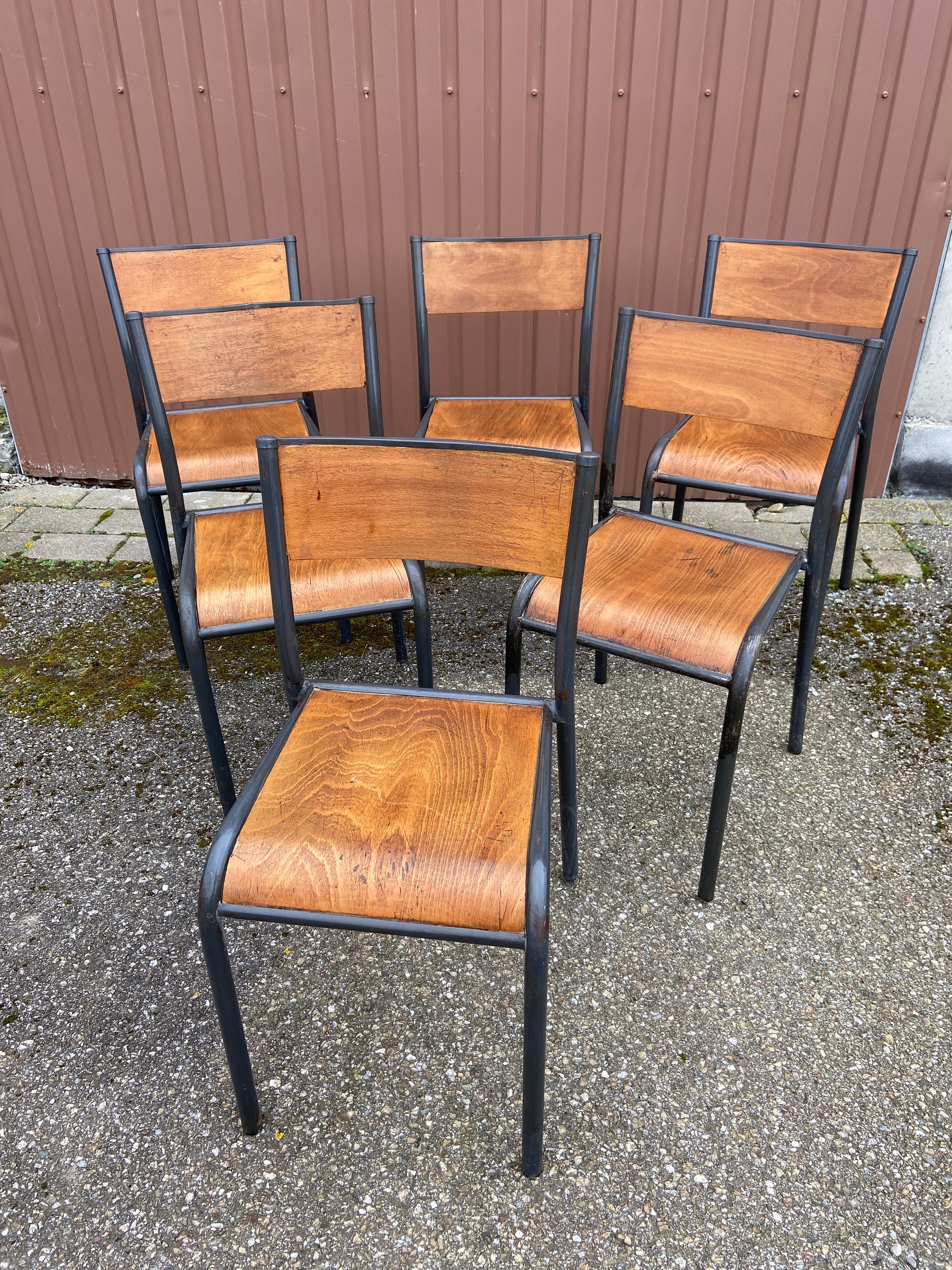 Mullca French School Chairs - Etsy Mullca French School Chairs - Etsy