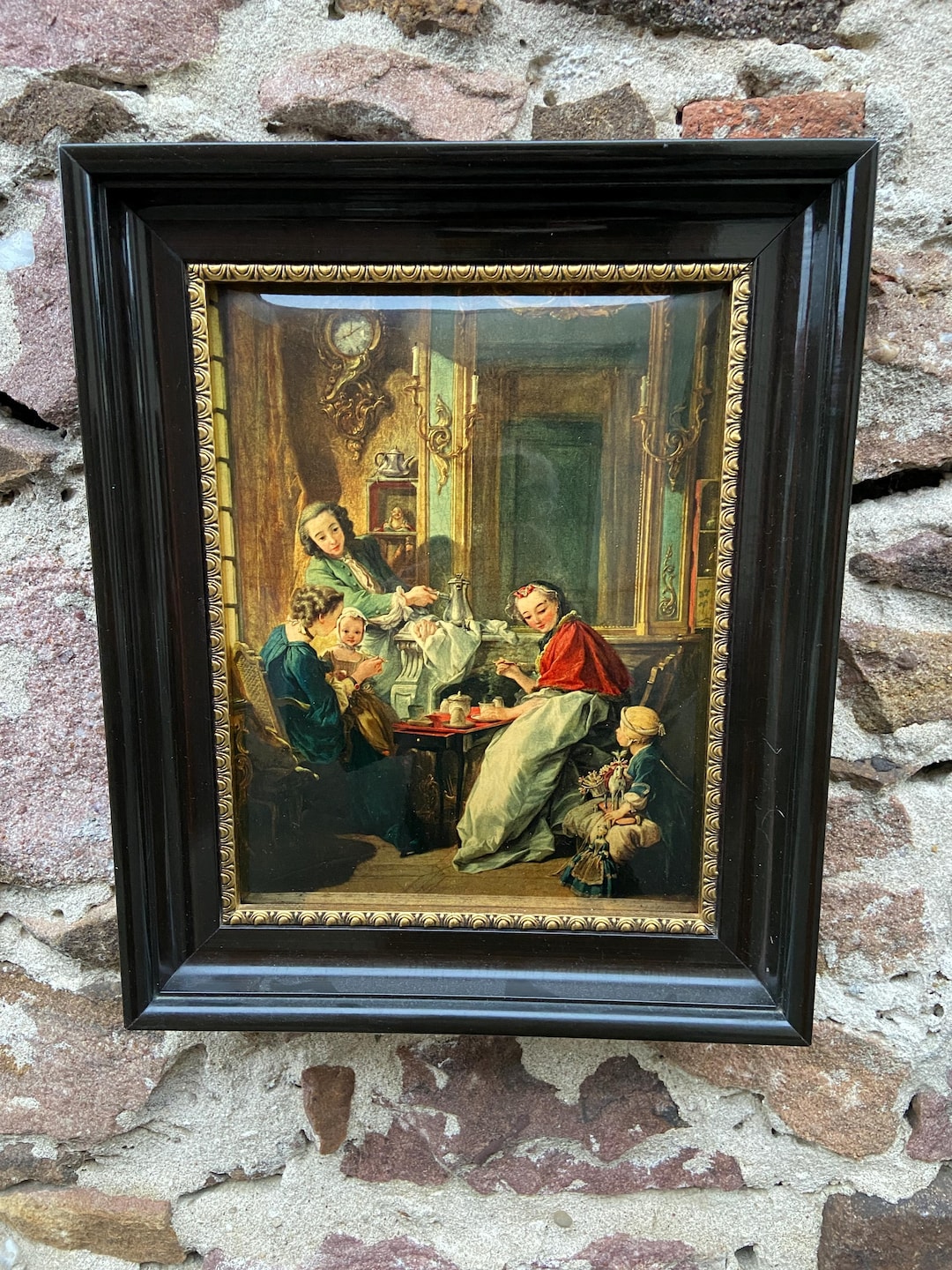 Breakfast Francois Boucher Paris Painting Reproduction 1960 Grand ...