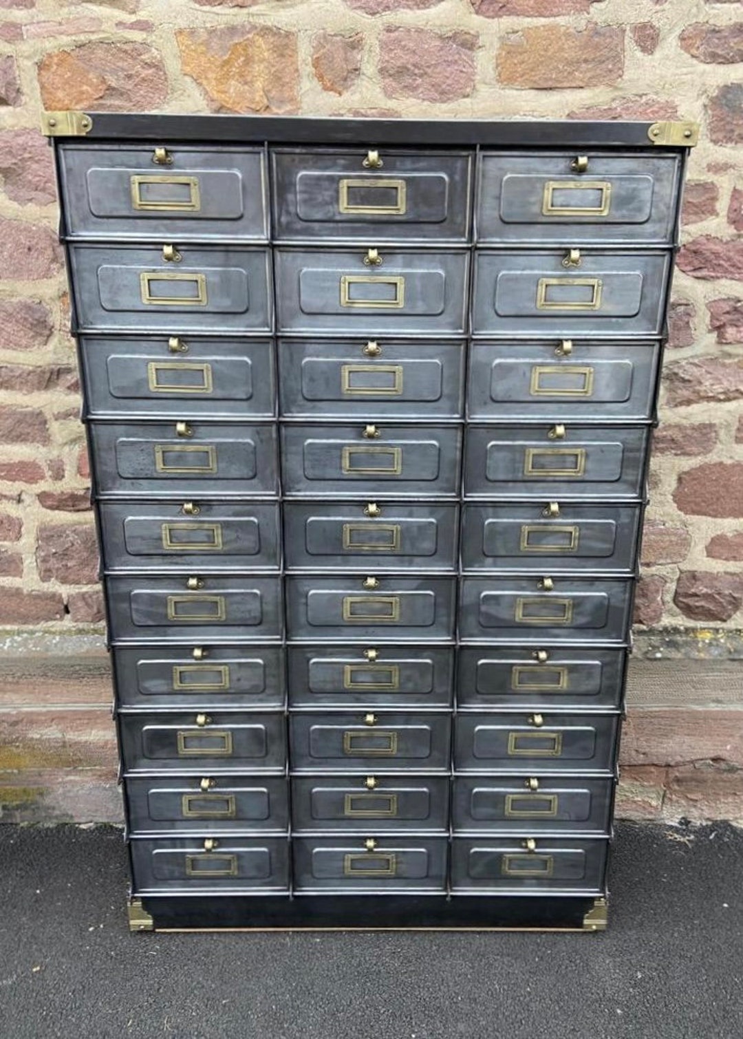 Rare Archival Furniture Industrial Furniture Has 30 Strafor Valves 30 ...
