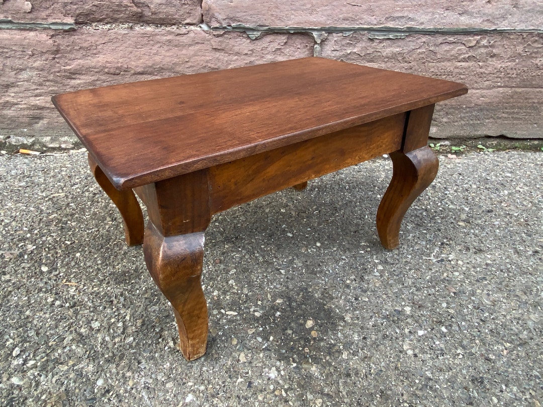 Antique French Louis XV 1880s Country Footstool Footrest Stool Hocker ...
