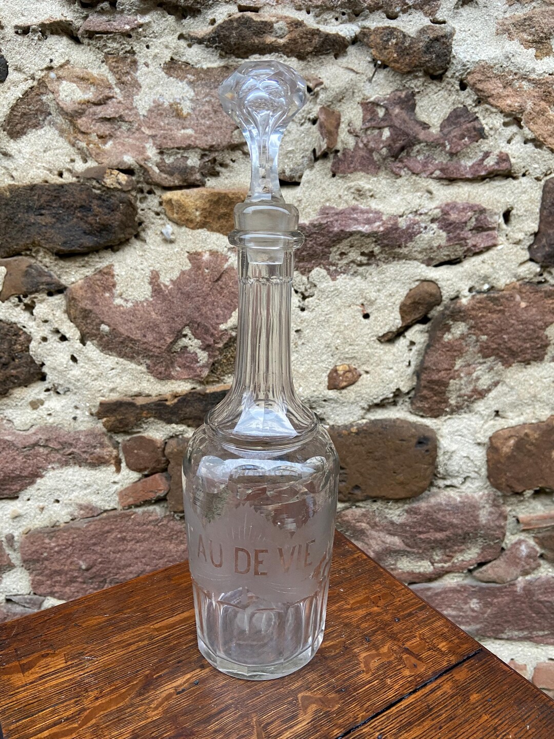 Kirsch Carafe Old Crystal Brandy No Saint Louis No Baccarat French ...