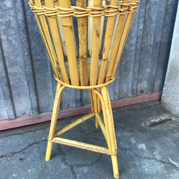 Rattan Pot - Etsy UK