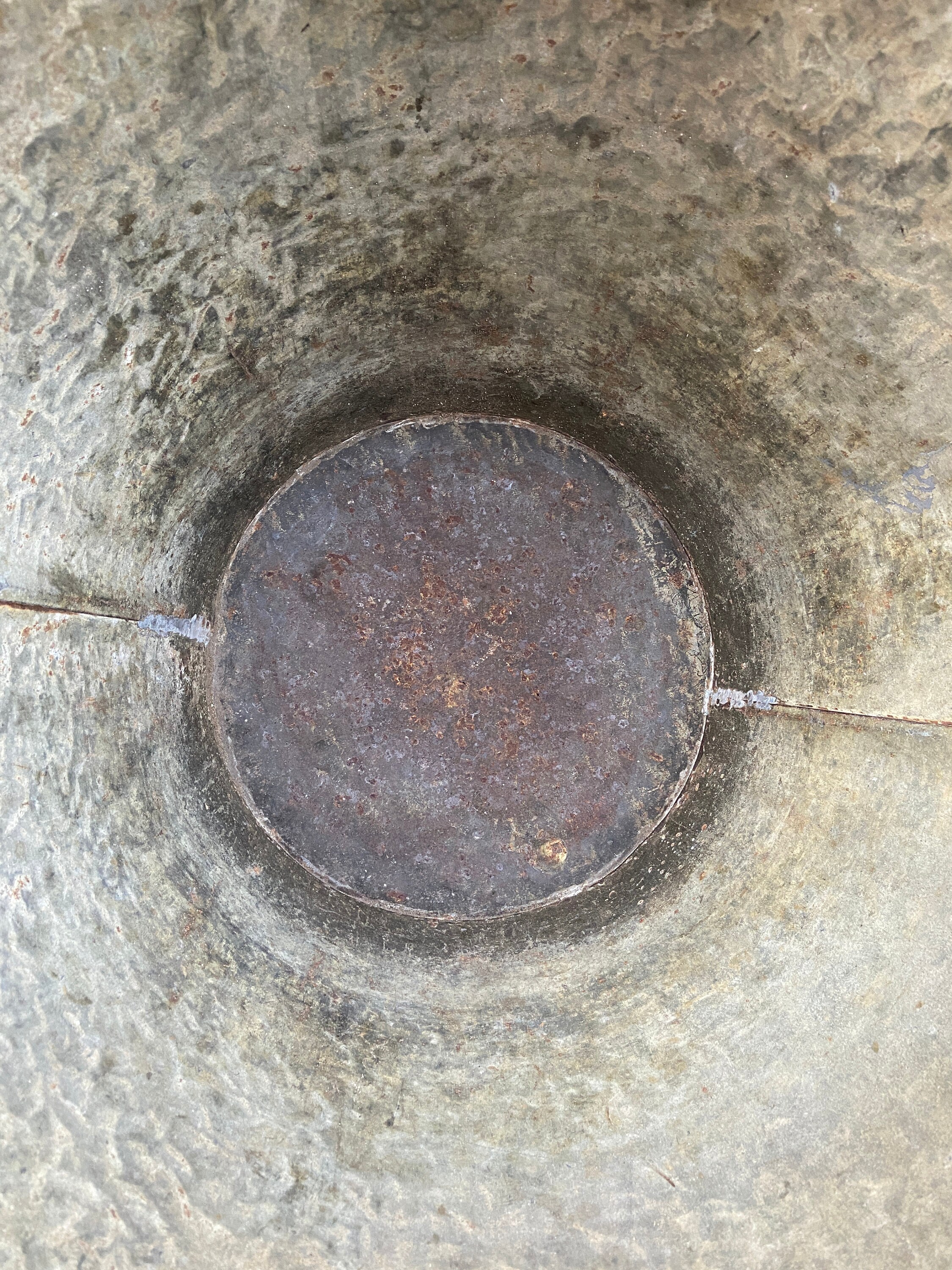 Ref 678 Zinc Round Basin Tub Bucket Washing Basin Galvanized Round - Etsy