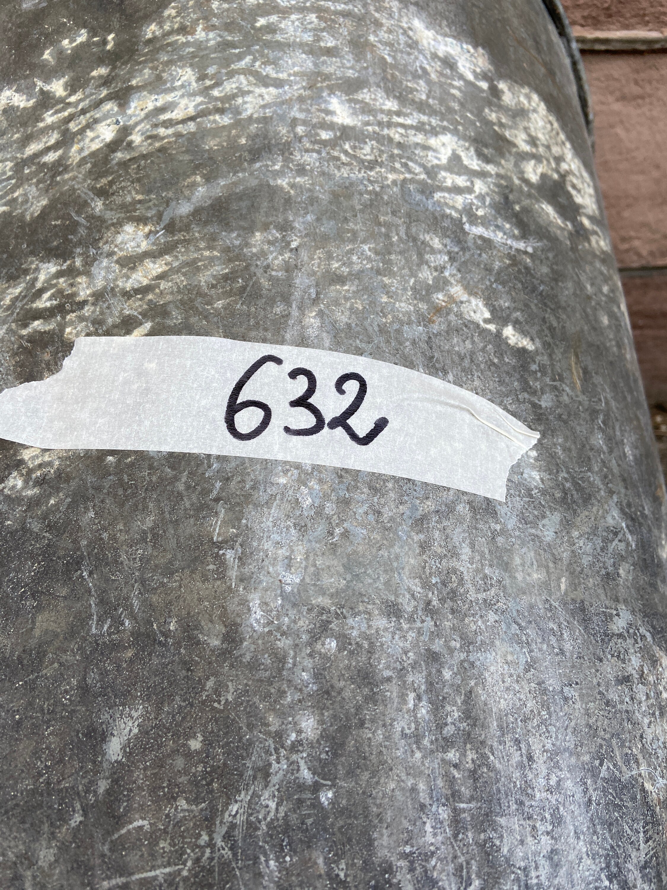 Ref 678 Zinc Round Basin Tub Bucket Washing Basin Galvanized | Etsy