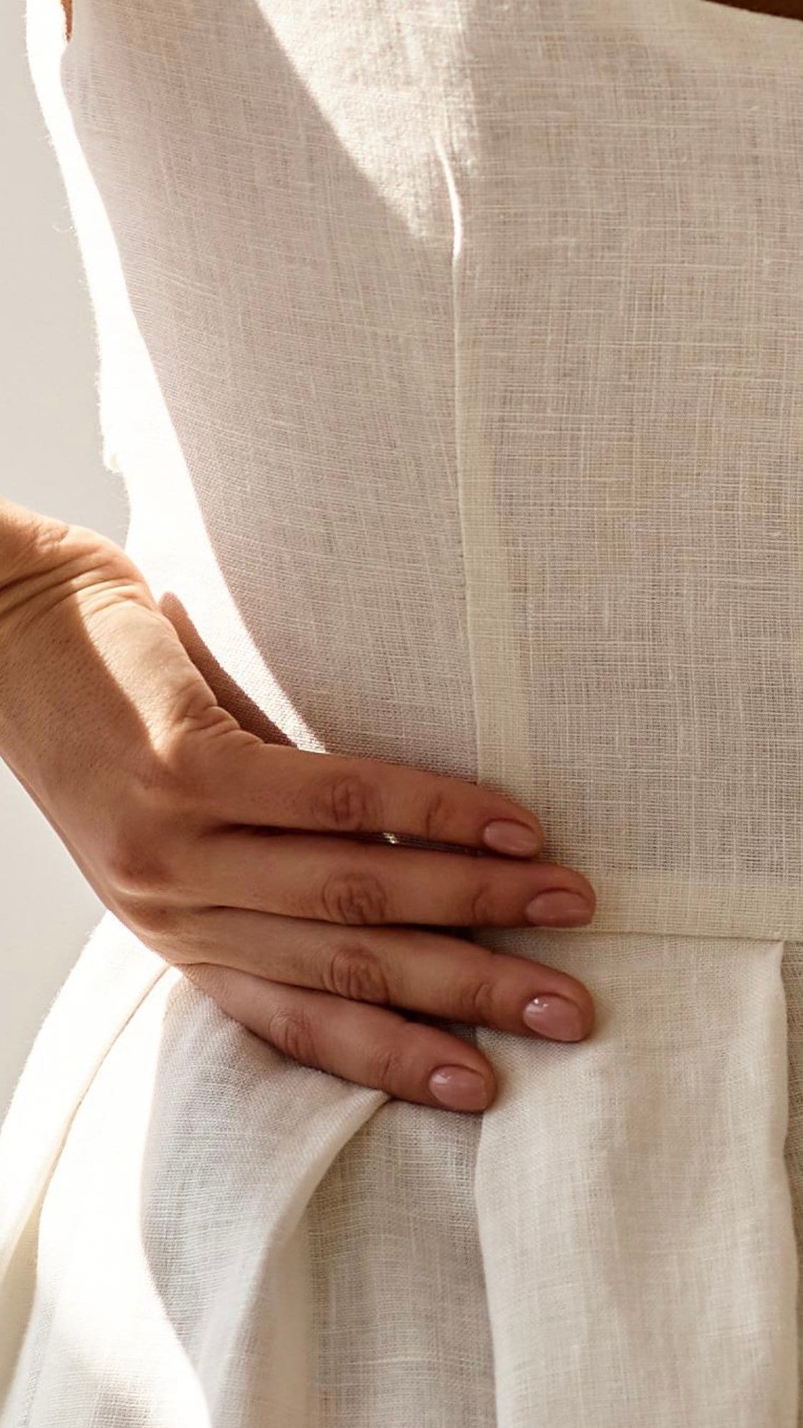 FIONA IVORY SUNDRESS With Pockets, White Vintage Women Midi Sundress ...