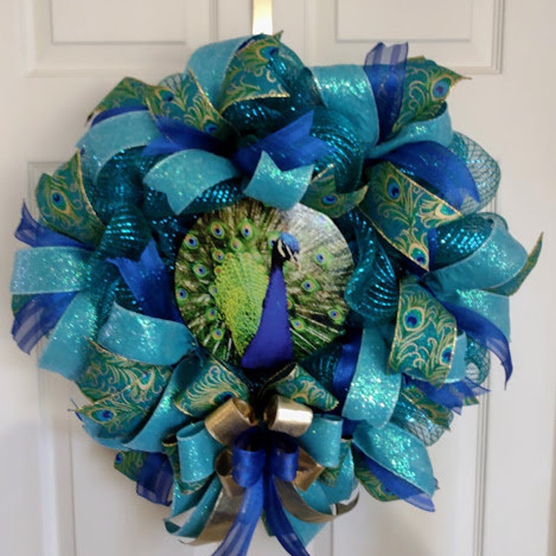 Turquoise Wreath - Etsy