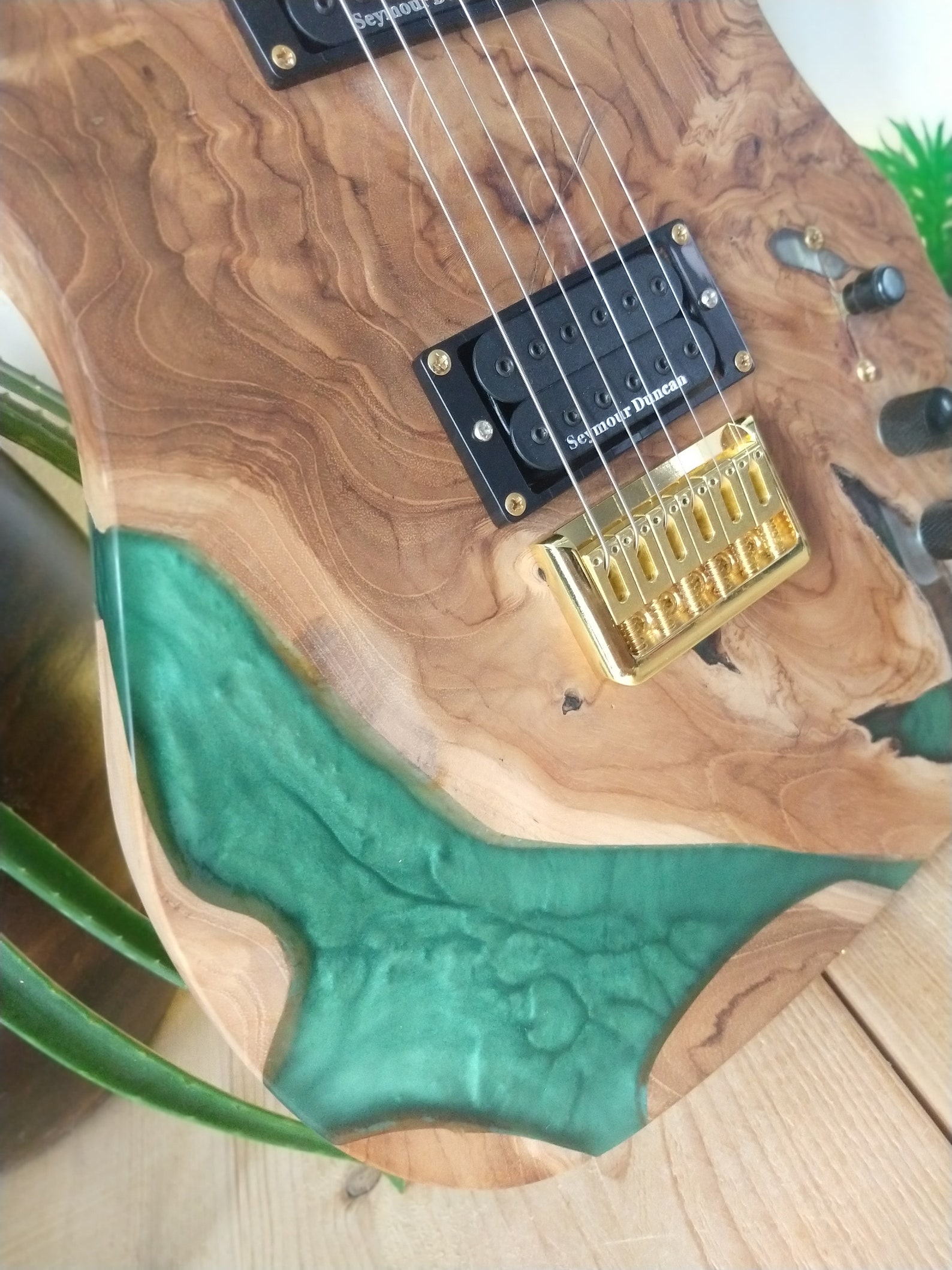 Live Edge Telecaster Epoxy Resin Electric Guitar - Etsy