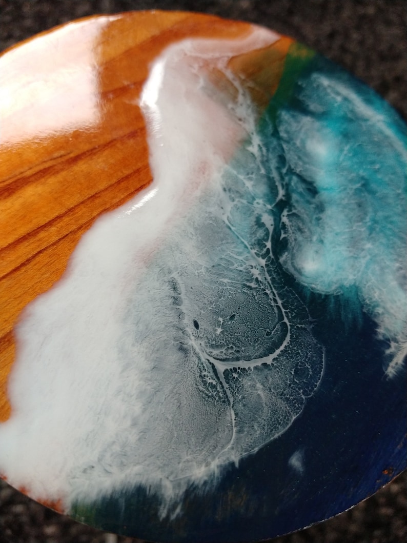 Epoxy Resin Beach Art Storage Pots - Etsy