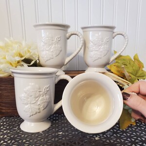 Home and Garden Party Mug Set, Set of 4 Veranda Design Mugs, Home ...