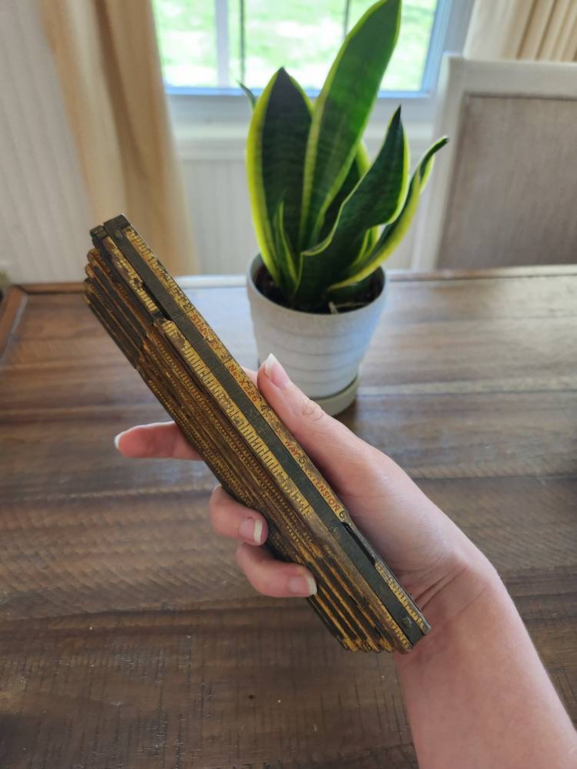 Stanley Folding Extension Ruler No. X226 Vintage 4 Way Wood - Etsy