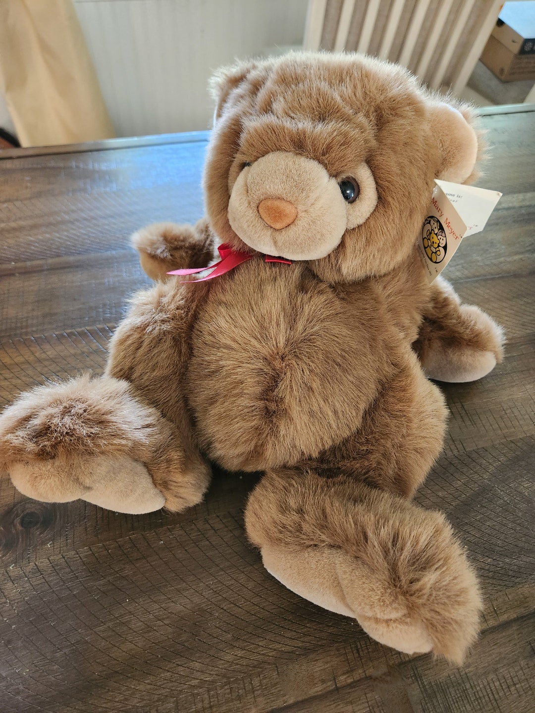 Vintage Belly Bear, Mary Meyer Stuffed Bear, Collectable Teddy Bear - Etsy