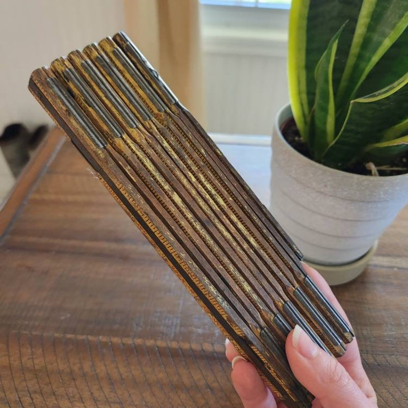 Folding Wood Ruler - Etsy