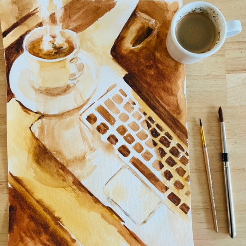 Coffee Artwork - Etsy