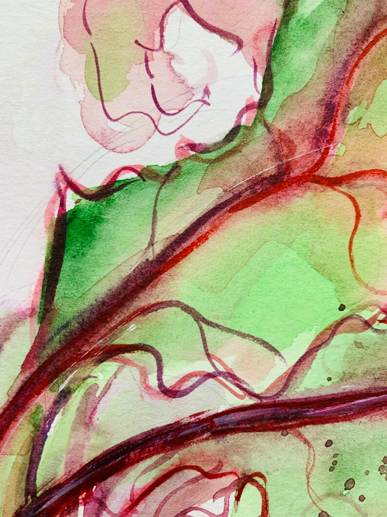 Beetroot Watercolor Painting: Original Kitchen Wall Art - Etsy