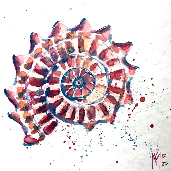 Seashell Painting - Etsy