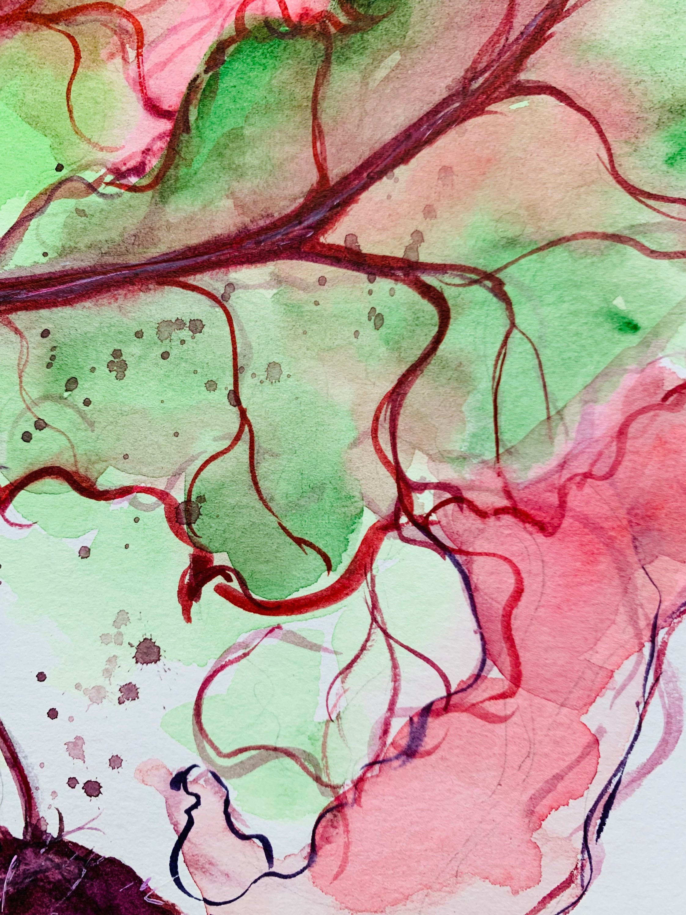 Beetroot Watercolor Painting: Original Kitchen Wall Art - Etsy
