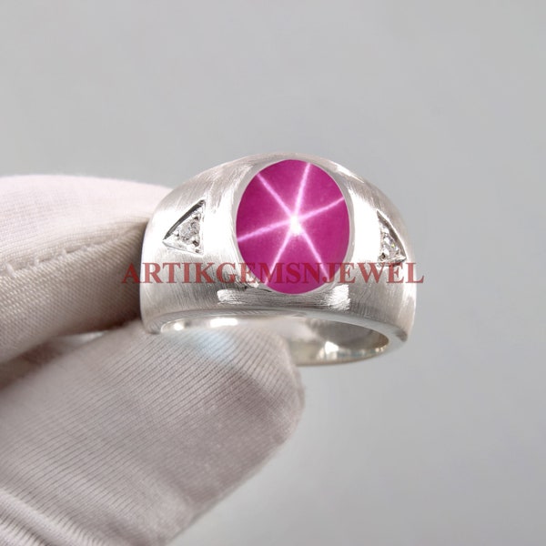 Star Ruby Ring - Etsy