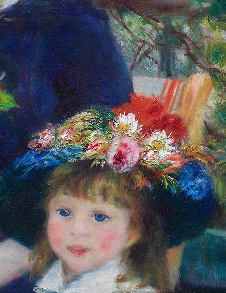 Renoir Two Sisters Print - Etsy