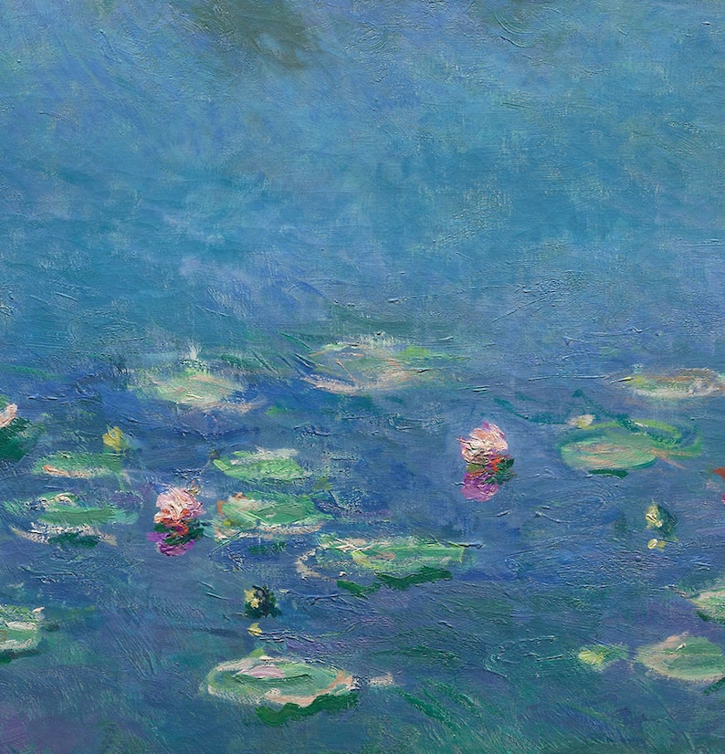 Monet Lirios de agua Imprimir - Etsy España