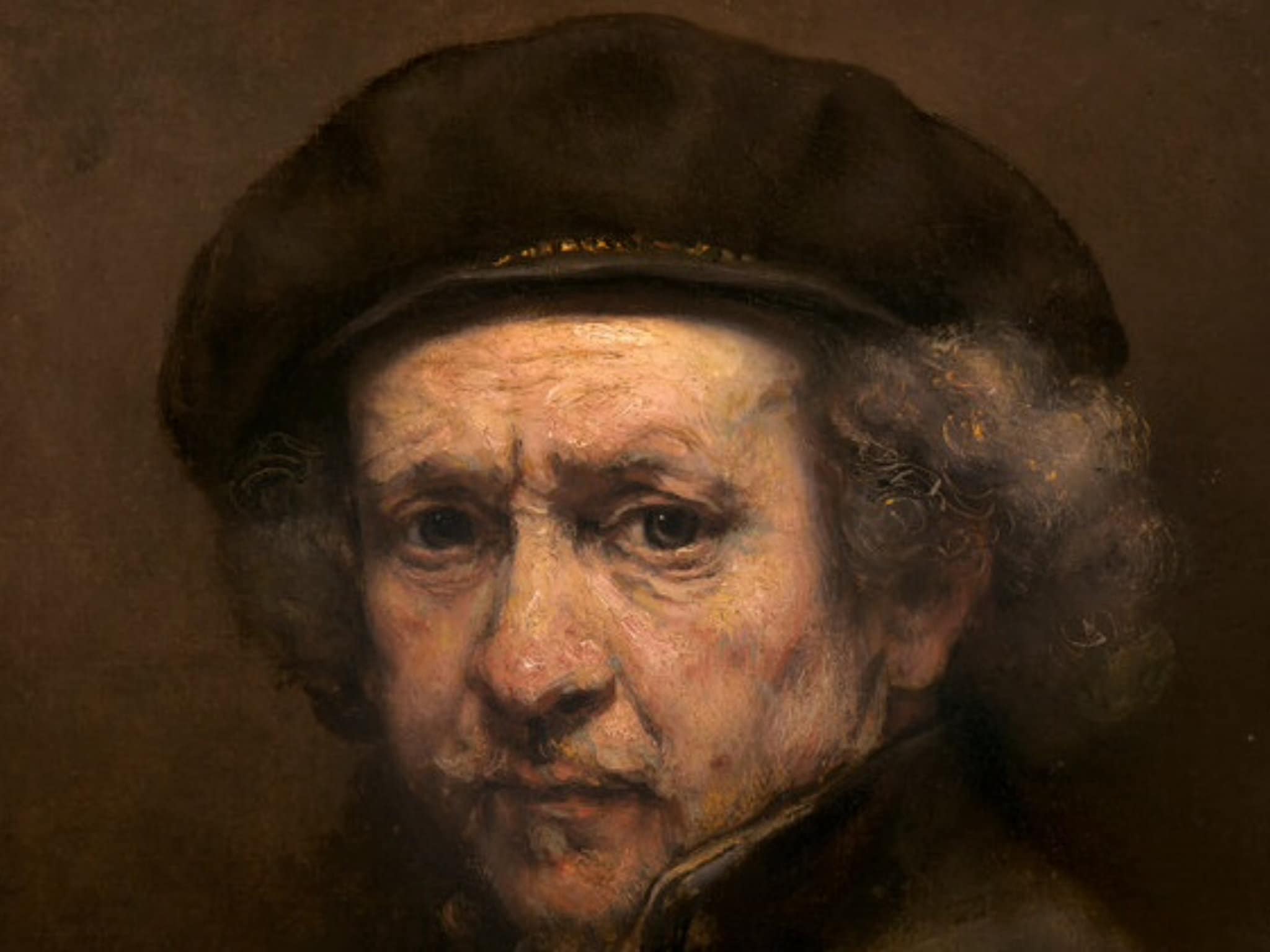 Rembrandt Self Portrait Old