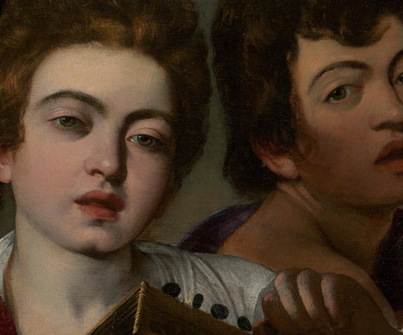 Caravaggio the Musicians Print - Etsy