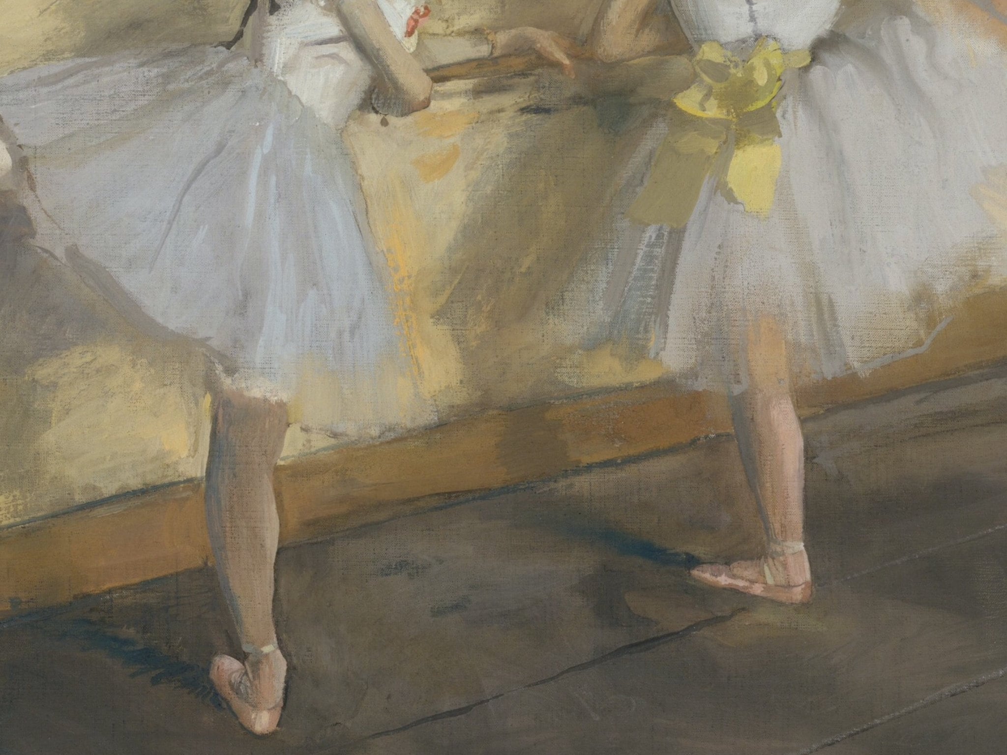 Edgar Degas Dancers Practicing At The Barre