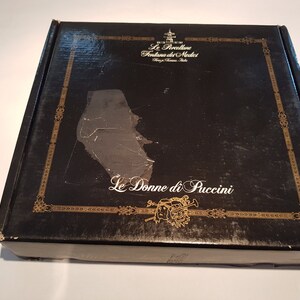 Women of Puccini 6 Collector's Plates Painted by - Etsy