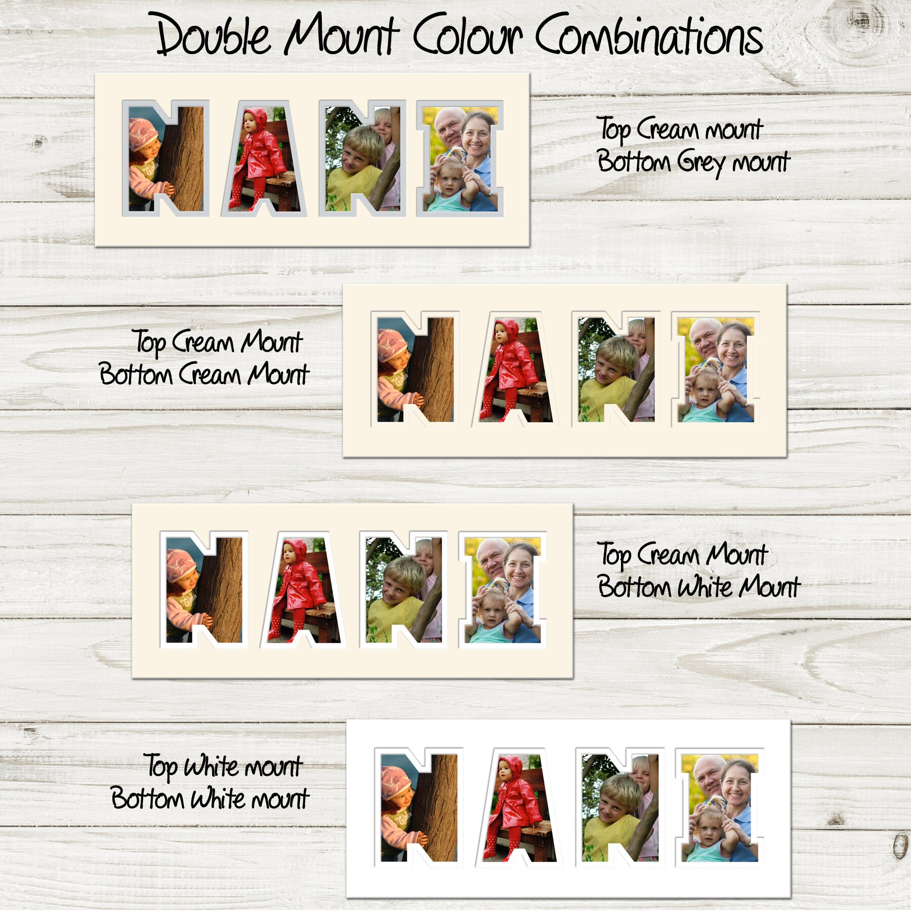 Nani Photo Frame Word Name Photo Frame Special Gift Mother’s Day Gift ...