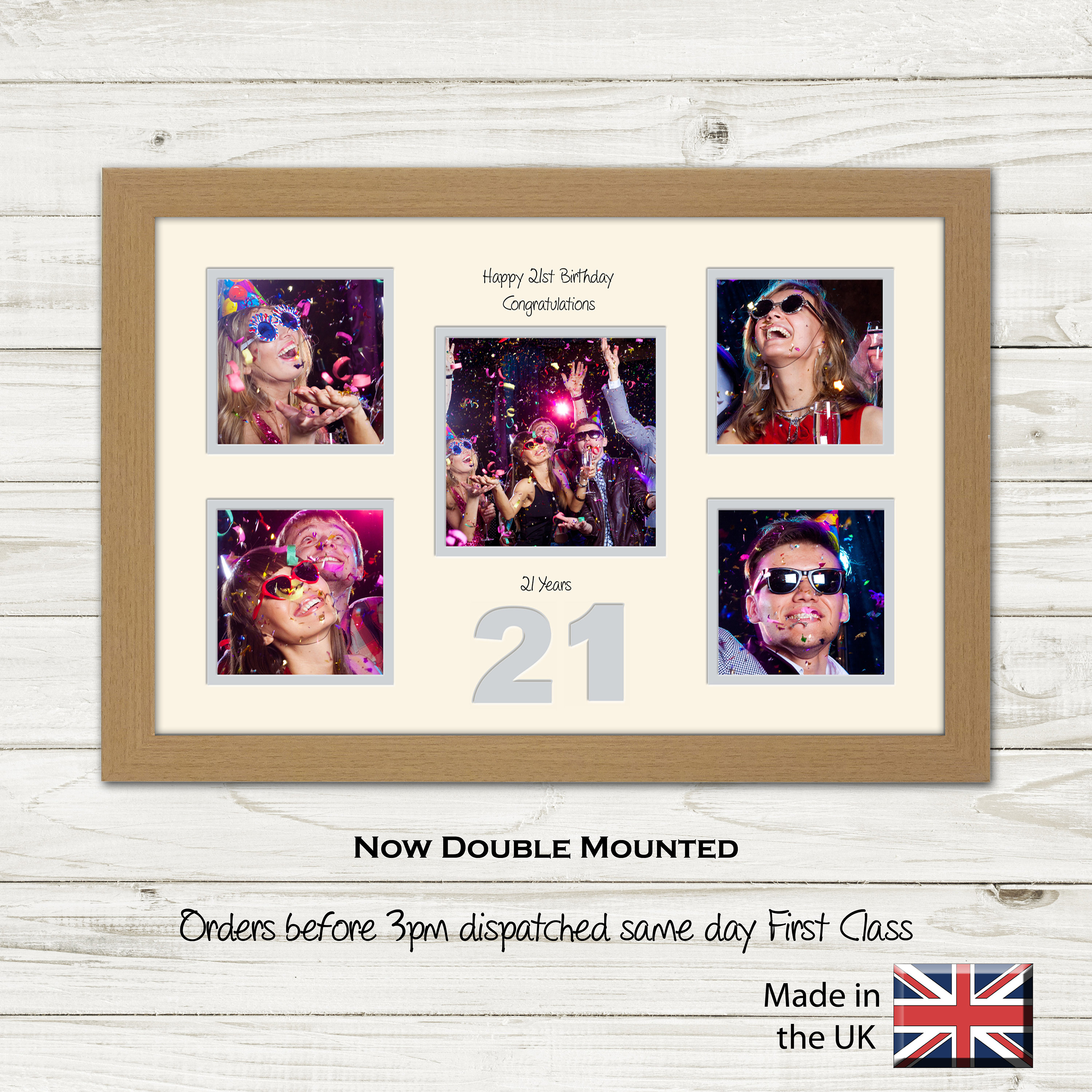 21st Photo Frame Word 21st Birthday Photo Frame Special Gift - Etsy UK
