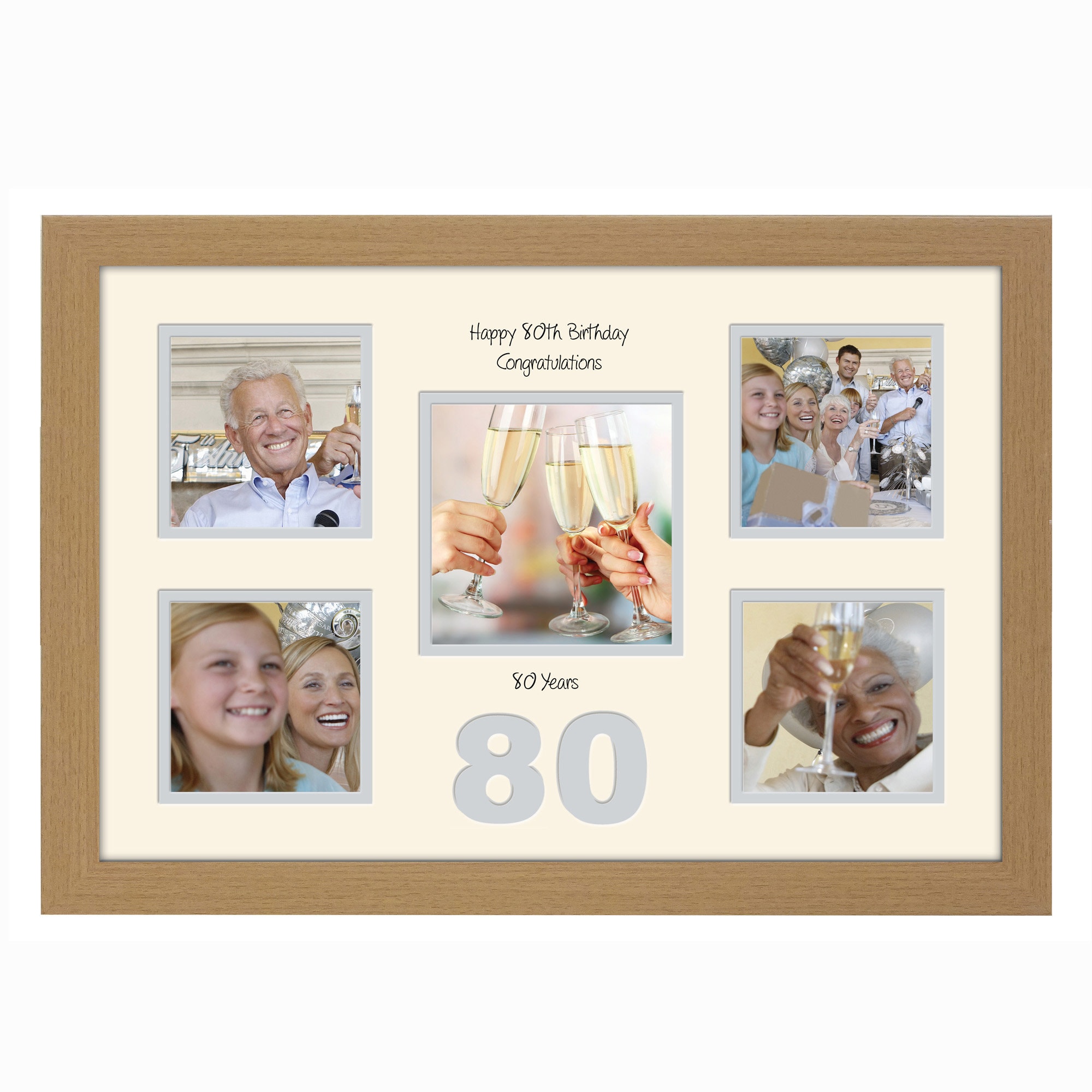 80th Birthday Borders And Frames