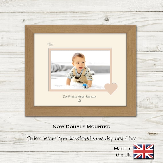 Great Grandson Photo Frame Our Precious Great Grandson Photo | Etsy