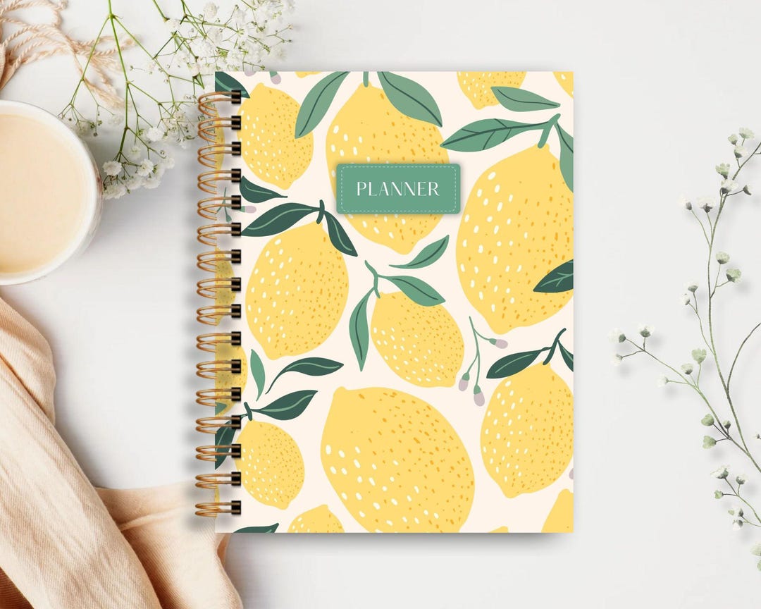 Non-dated Weekly Planner & Habit Tracker, Starting on Monday, Undated ...