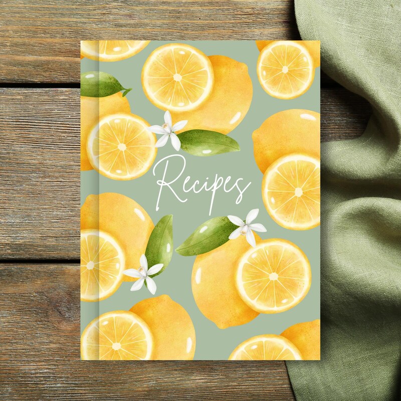 Handmade Recipe Book - Etsy