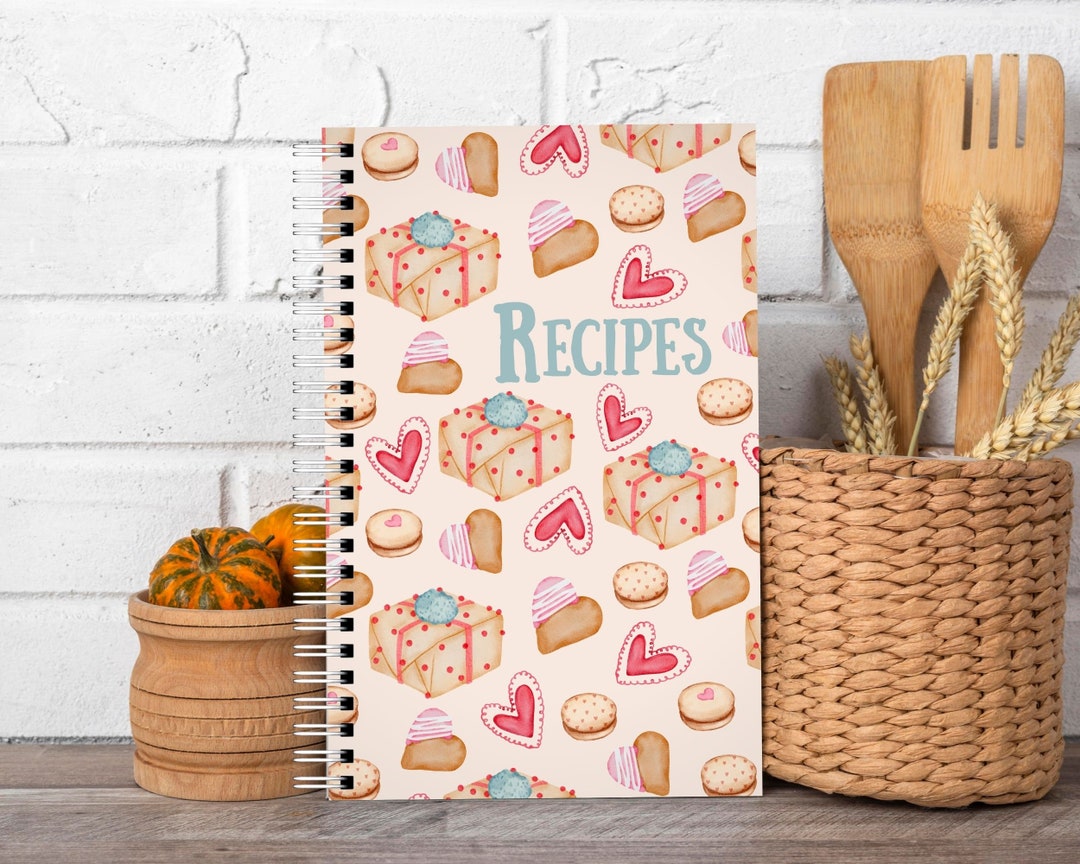 Personalized Hardcover Recipe Book Sweet Treats - Etsy