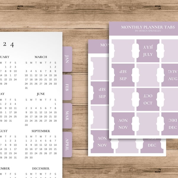 Planner Dividers - Etsy