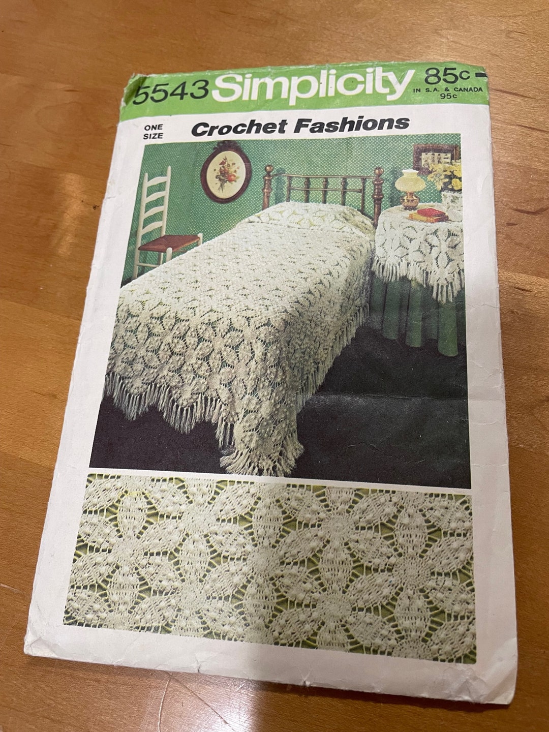 Vintage Simplicity Crochet Pattern - Etsy
