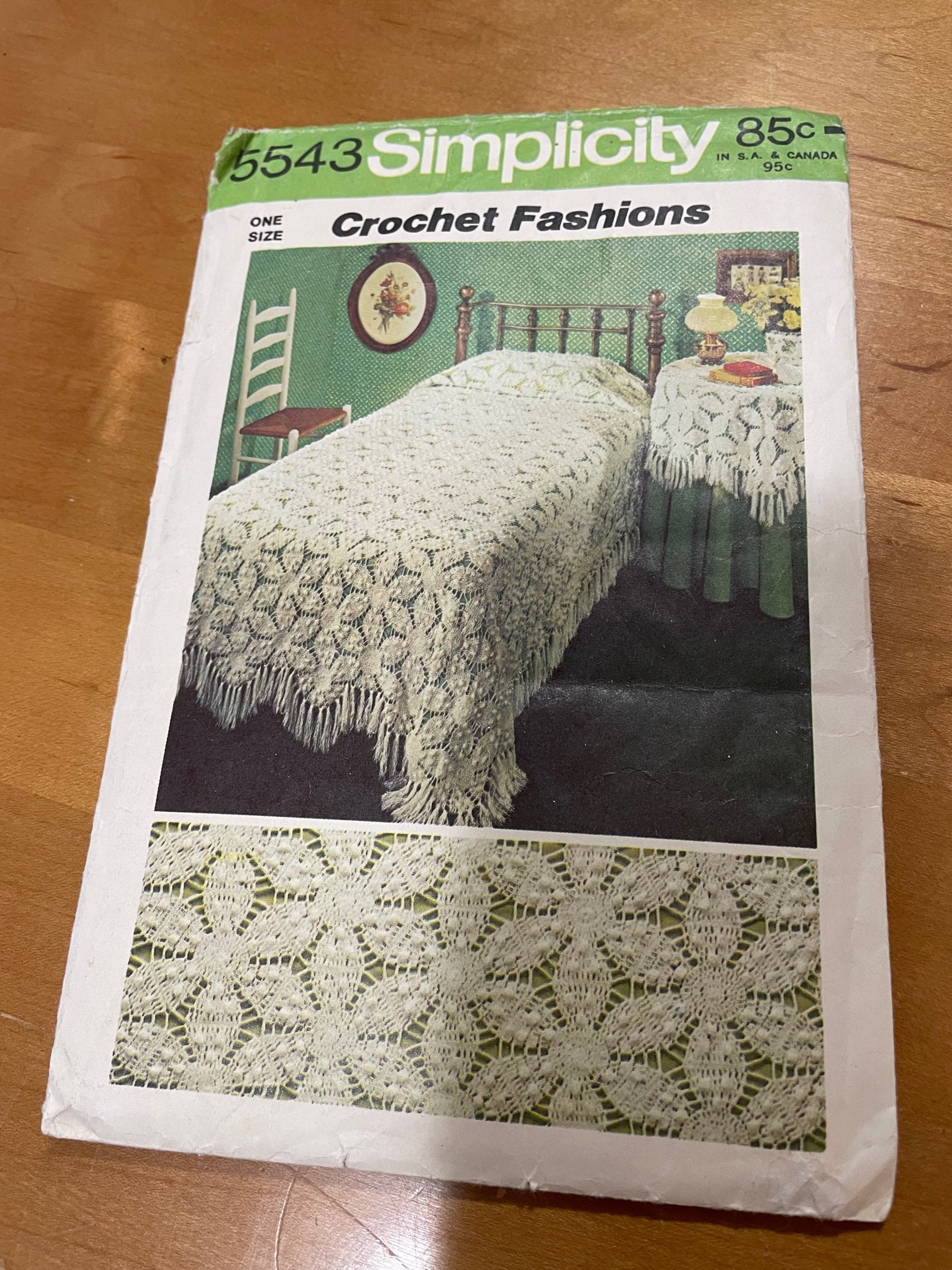 Vintage Simplicity Crochet Pattern - Etsy