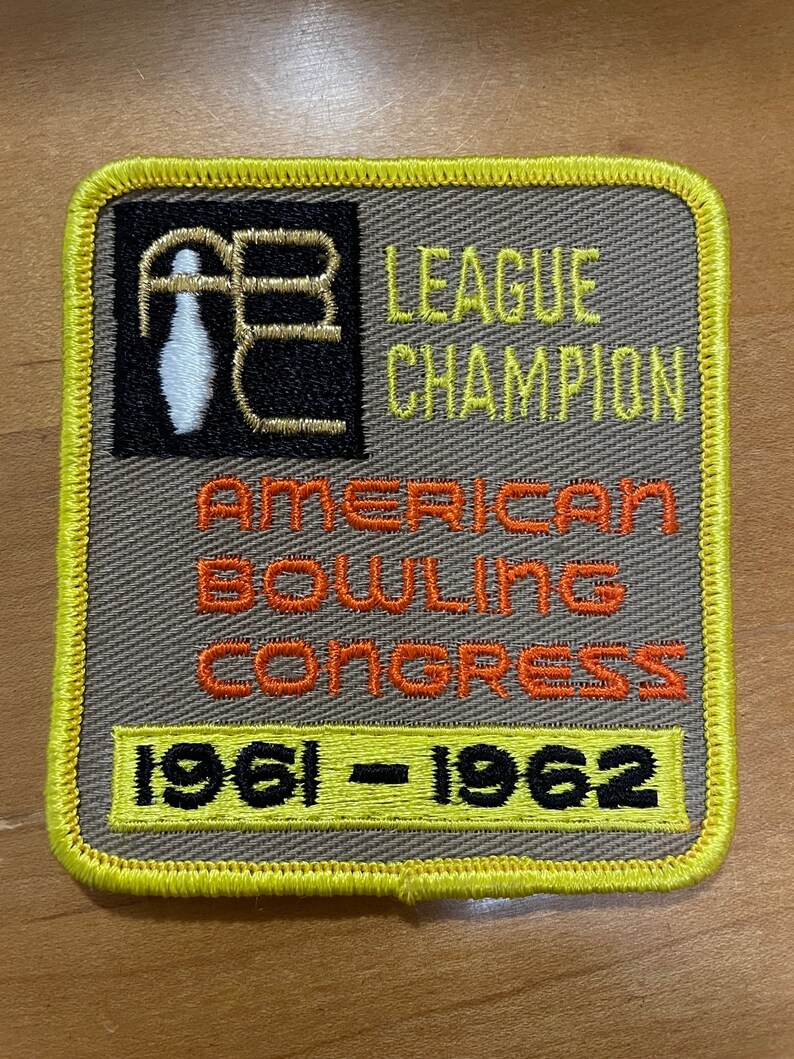 1961 Vintage Bowling Patch - Etsy