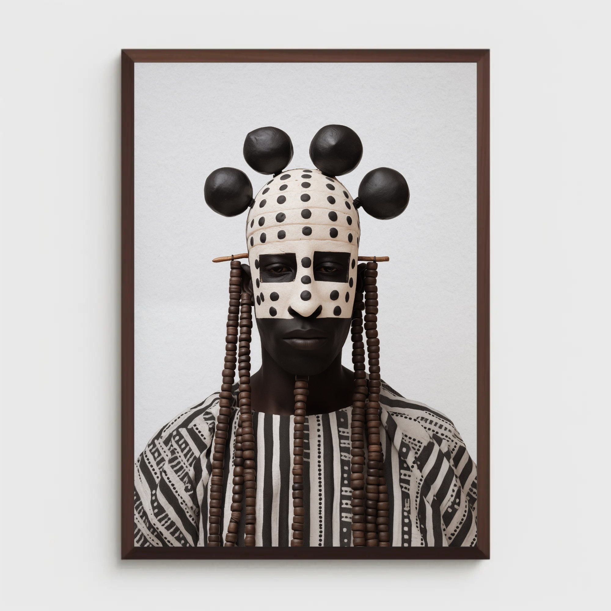 African Tribal Mask Art | PHYSICAL PRINT POSTER | Photography Artwork ...