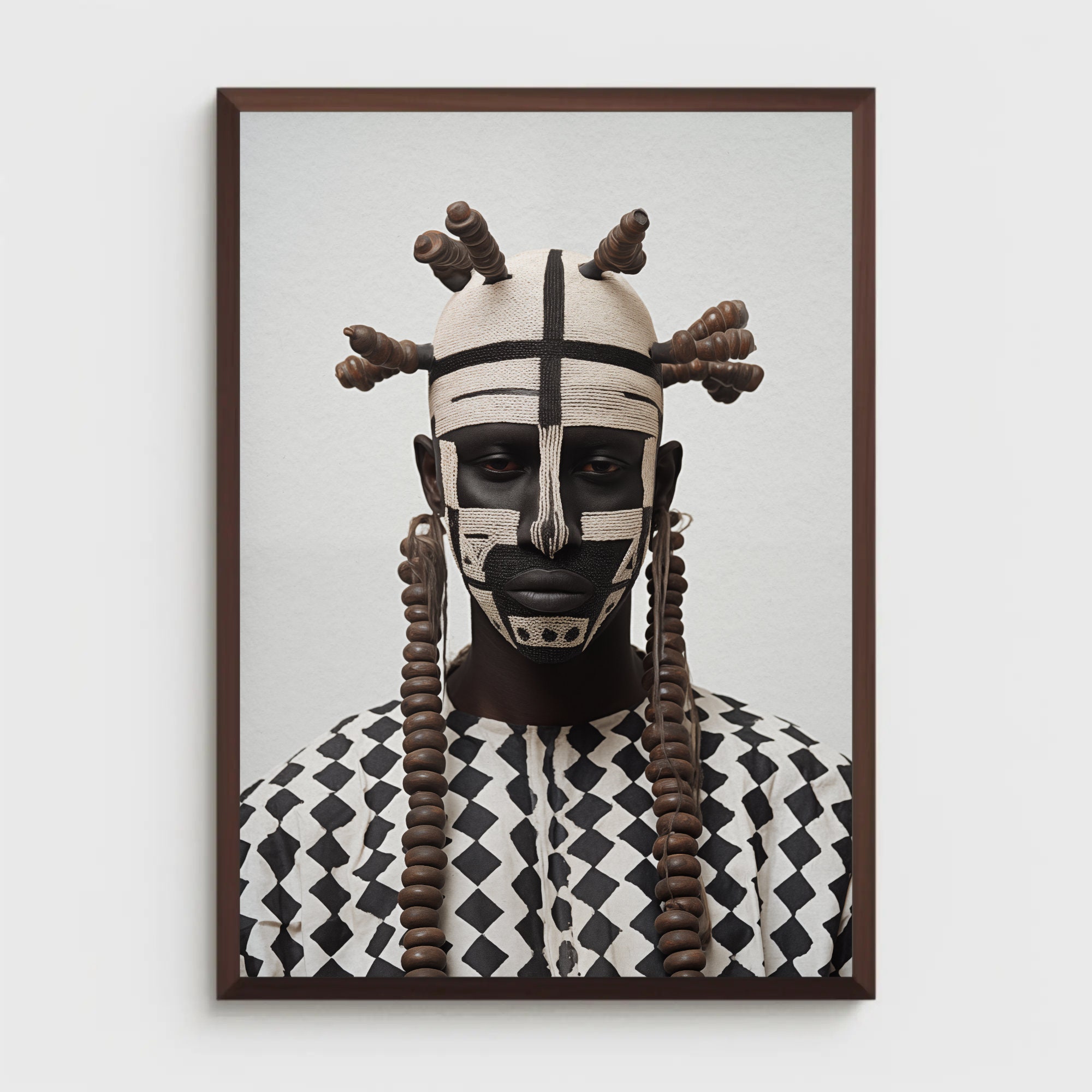 African Tribal Mask Printable Art DIGITAL DOWNLOAD Photography Artwork ...