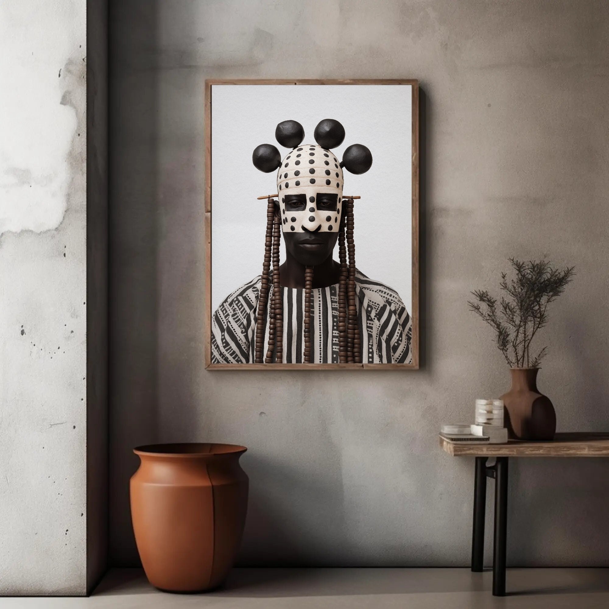African Tribal Mask Art | PHYSICAL PRINT POSTER | Photography Artwork ...