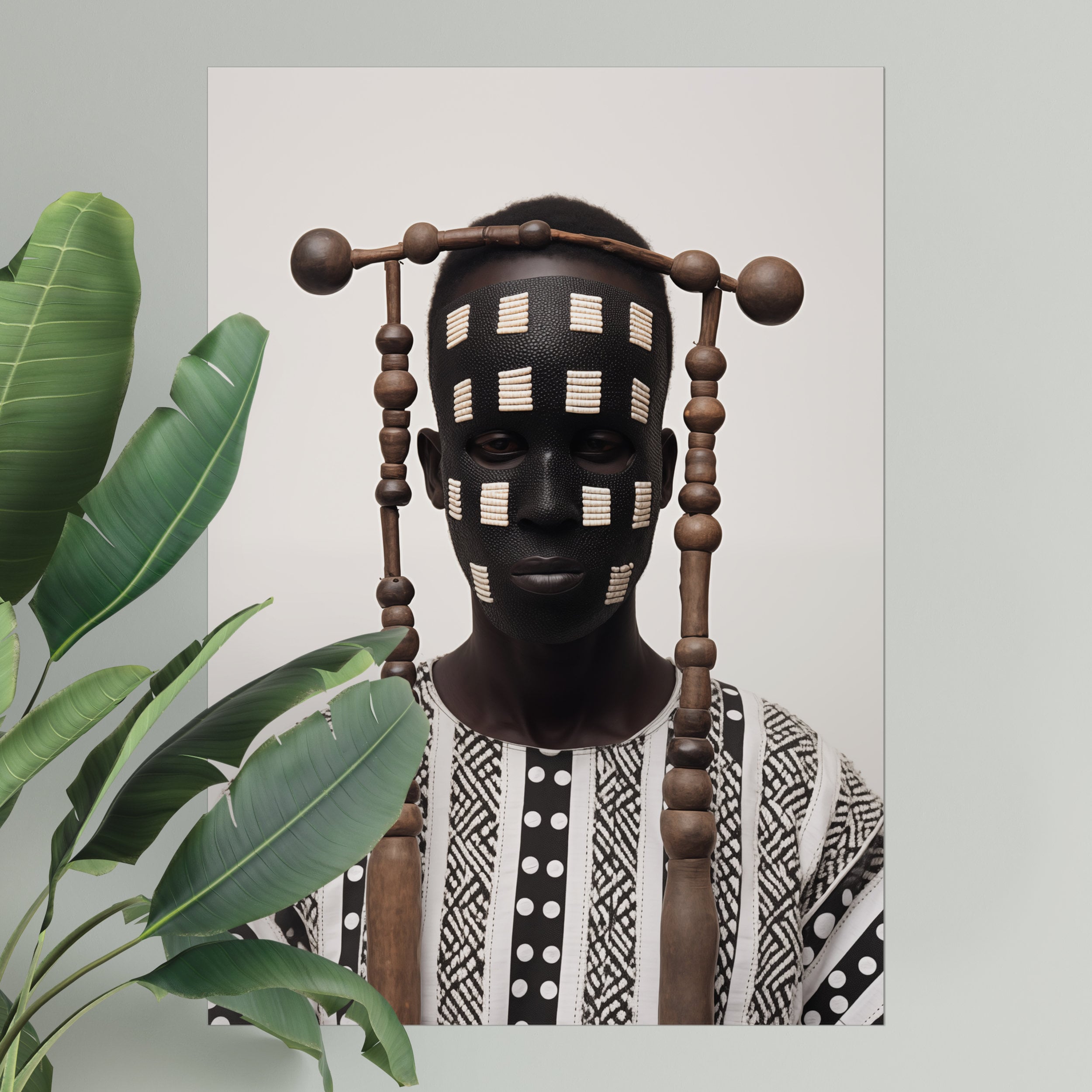 African Tribal Mask Art | PHYSICAL PRINT POSTER | Photography Artwork ...