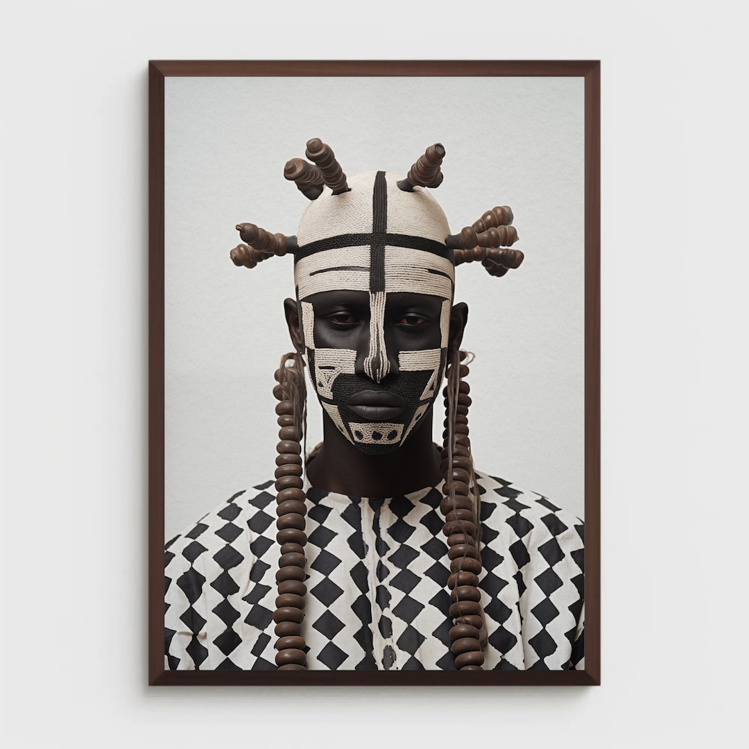 African Tribal Mask Art | PHYSICAL PRINT POSTER | Photography Artwork ...
