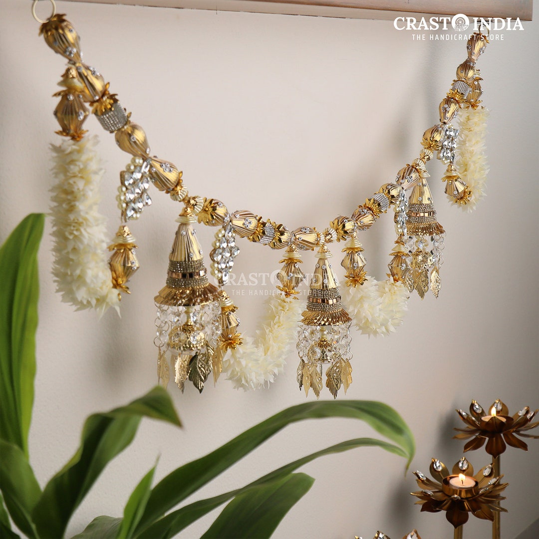 Handcrafted Festive Toran, Indian Door Hanging, 39 Inch - Etsy